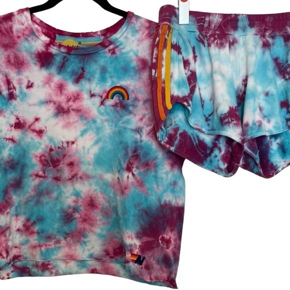 Aviator Nation | Other | Aviator Nation Shorts And Short Sleeve Top Set ...